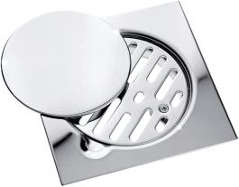 FLOOR DRAIN 3PC SS304 6X6X4