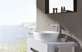 GROHE EURODISC JOY SINGLE-LEVER BASIN MIXER | CHROME