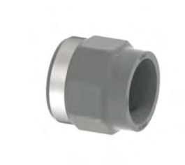 UPVC FEMALE PLAIN X THREADED SOCKET 1 1/4