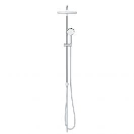 GROHE TEMPESTA COSMOPOLITAN SYSTEM 250 CUBE SHOWER SYSTEM WITH DIVERTER ...