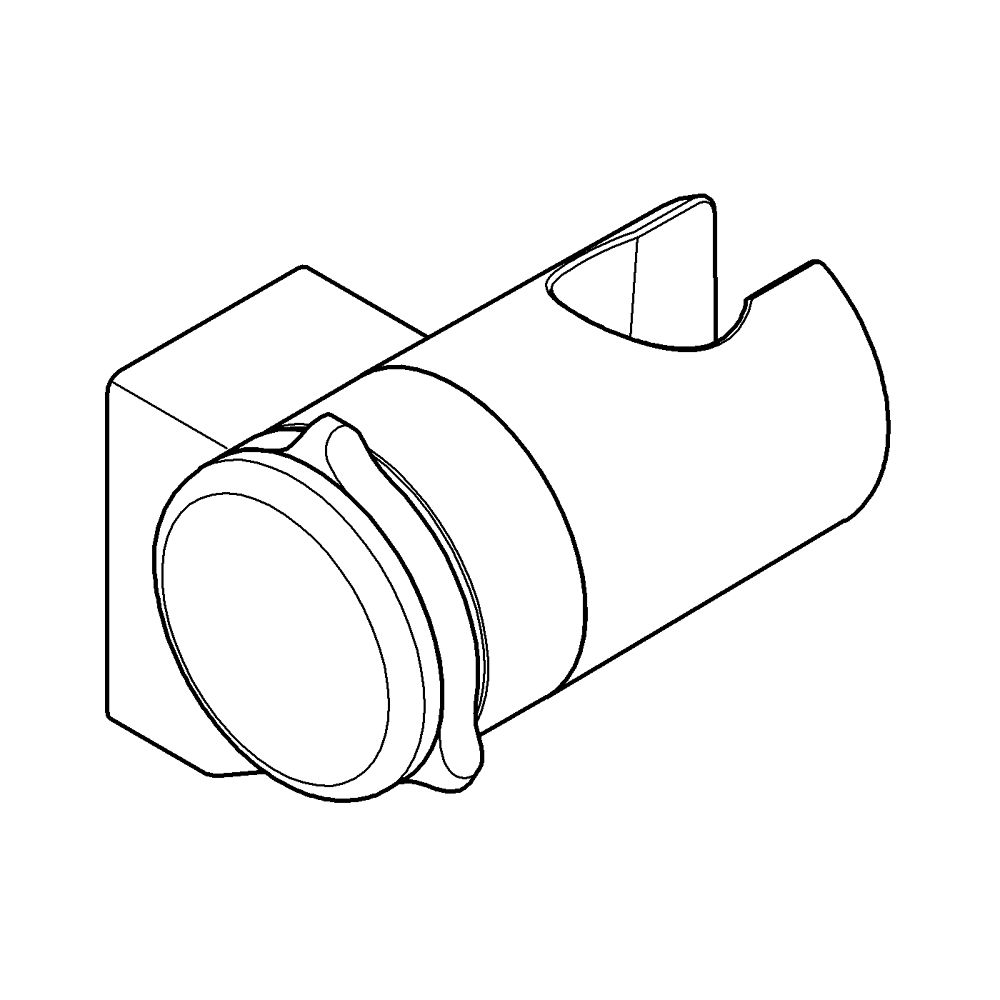 GROHE TEMPESTA WALL HAND SHOWER HOLDER