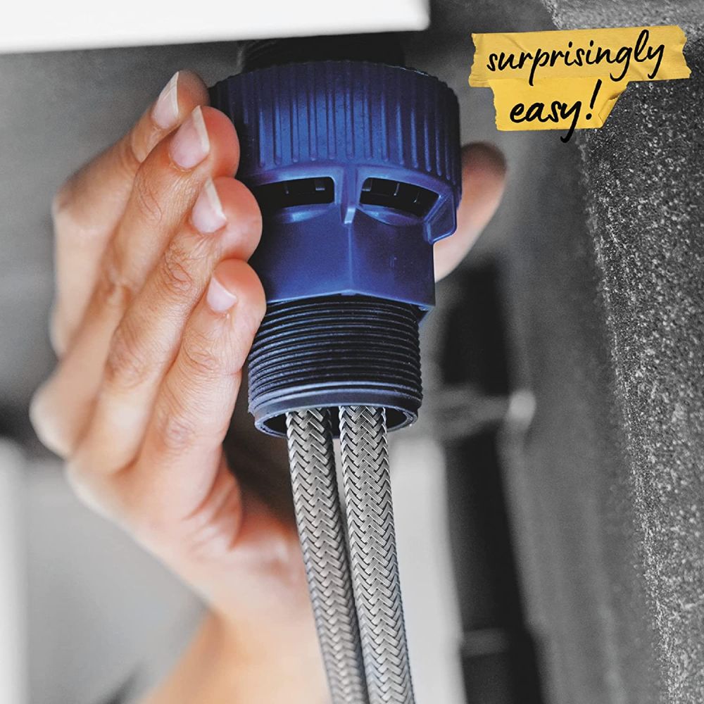 GROHE GET SINGLE-LEVER SINK MIXER, C-SPOUT PROFESSIONAL SPRAY | CHROME ...