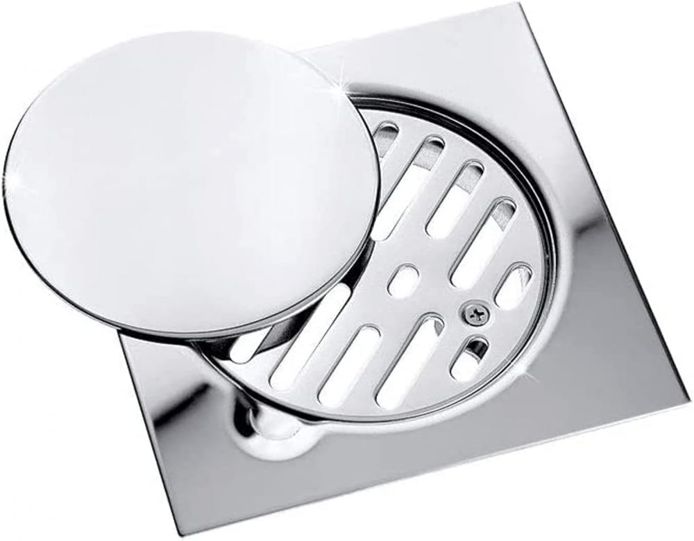 FLOOR DRAIN 3PC SS316 HD 6X6X4